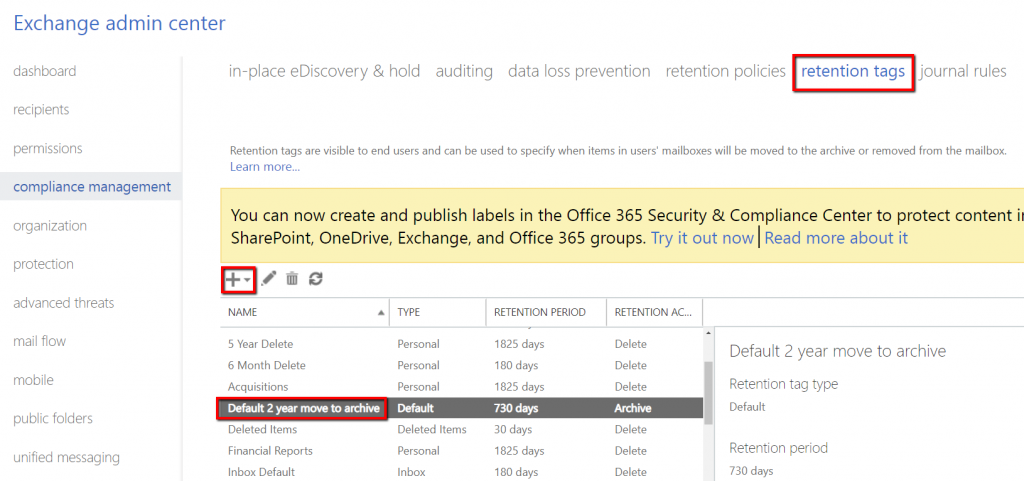 Managing Mailbox Retention and Archiving Policies in Microsoft 365 Managing Mailbox Retention and Archiving Policies in Microsoft 365