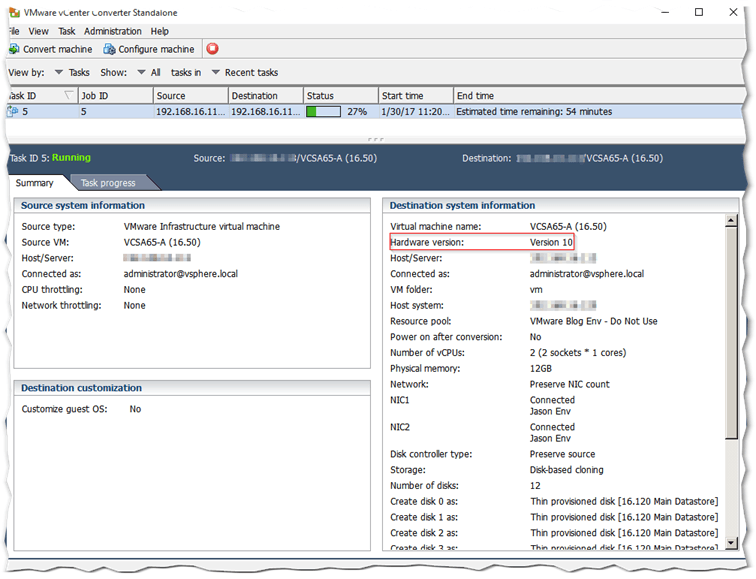 4 ways to Downgrade the VM hardware version 4 ways to Downgrade the VM hardware version